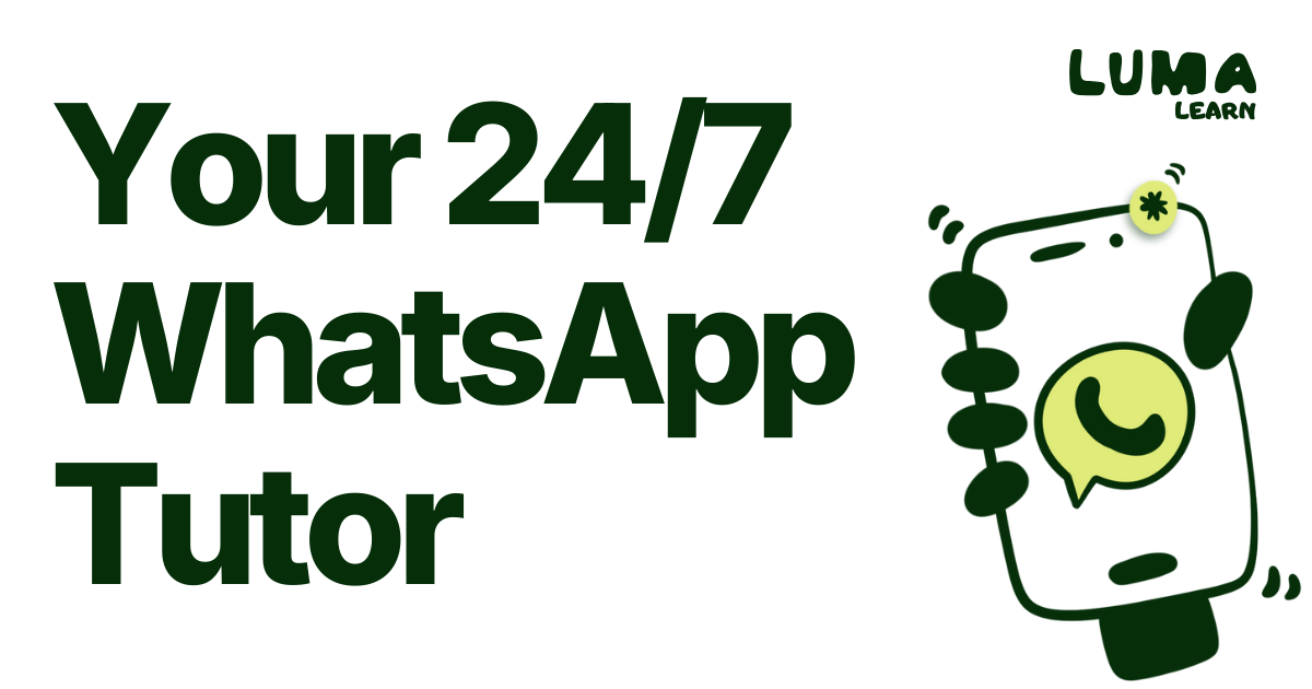 Luma Learn - Free 24/7 WhatsApp Tutor for South African Students